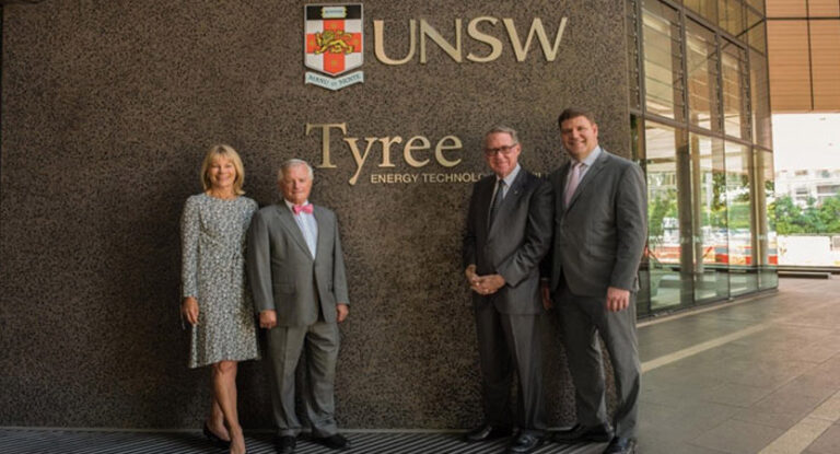 Sir William Tyree Foundation Donates $5m to UNSW – Tyree Transformers
